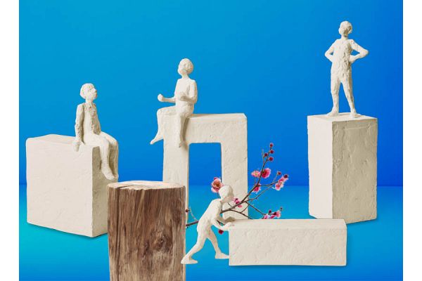 Stjernetegn, astrologi, horoskop omsat til figurer.